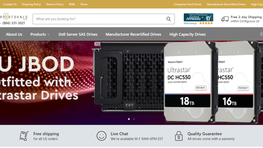 Serverpartdeals Review - Read Reviews and share your experience!