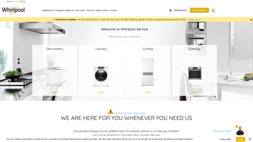 Whirlpool Service Review - Read Reviews And Share Your Experience!