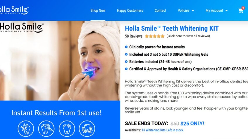 Holla Smile Review - Read Reviews And Share Your Experience!