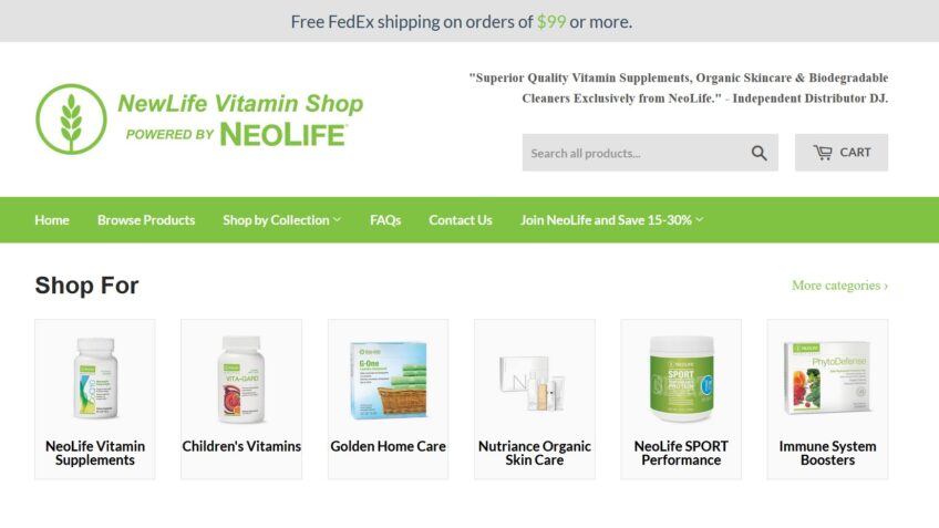 NewLife Vitamin Shop Review - Read Reviews And Share Your Experience!