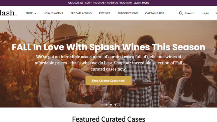 Splash Wines Review - Read Reviews And Share Your Experience!