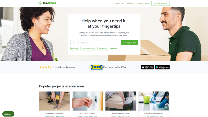 TaskRabbit Review - Read Reviews And Share Your Experience!