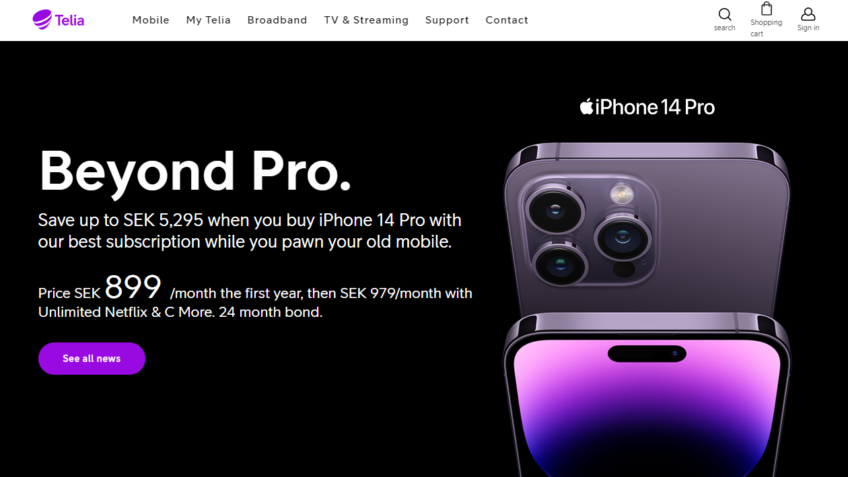 Telia Sweden Reviews