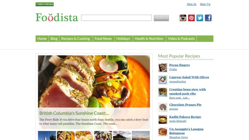 Foodista Reviews