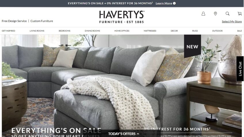 Havertys Furniture Reviews