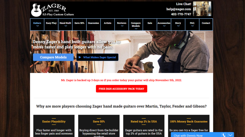Zager Guitars Reviews