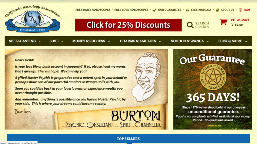 California Astrology Association Reviews