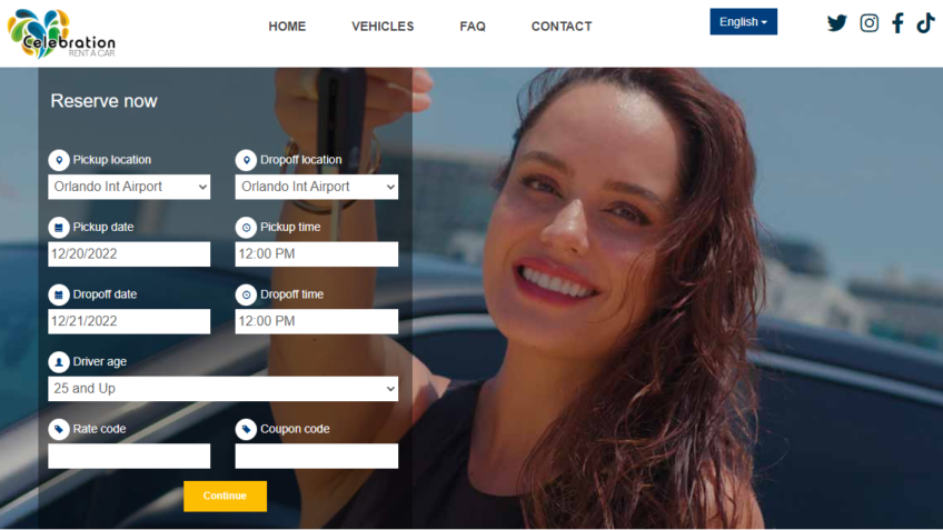 Celebration Rent A Car Reviews