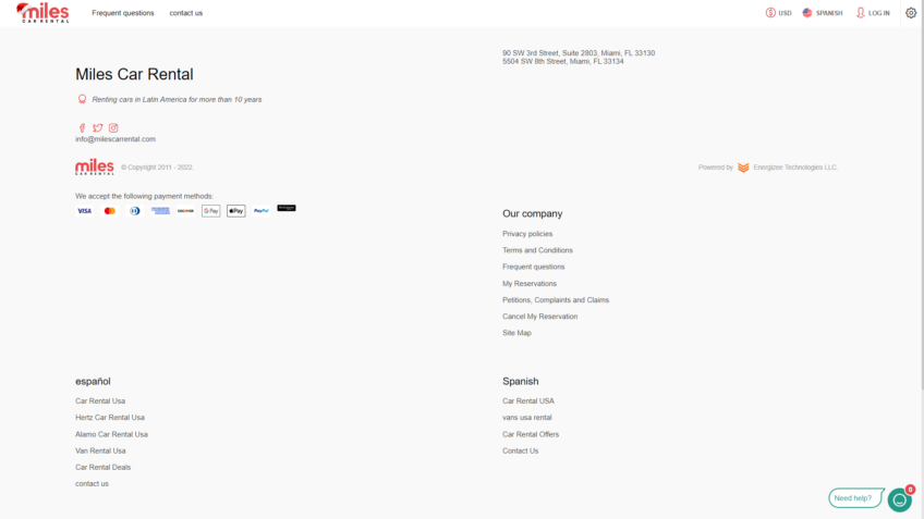 Miles Car Rental Reviews