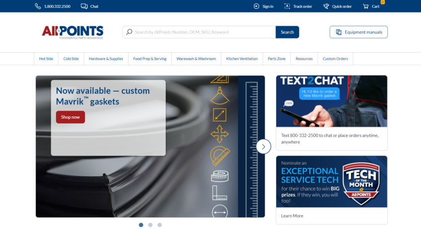 AllPoints Foodservice Parts & Supplies Reviews