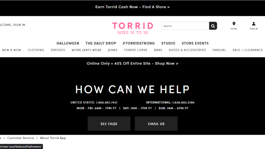 Torrid.com Review - Collect & Read Reviews Free