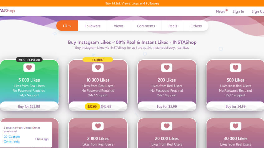 Instashop Review - Collect & Read Reviews Free