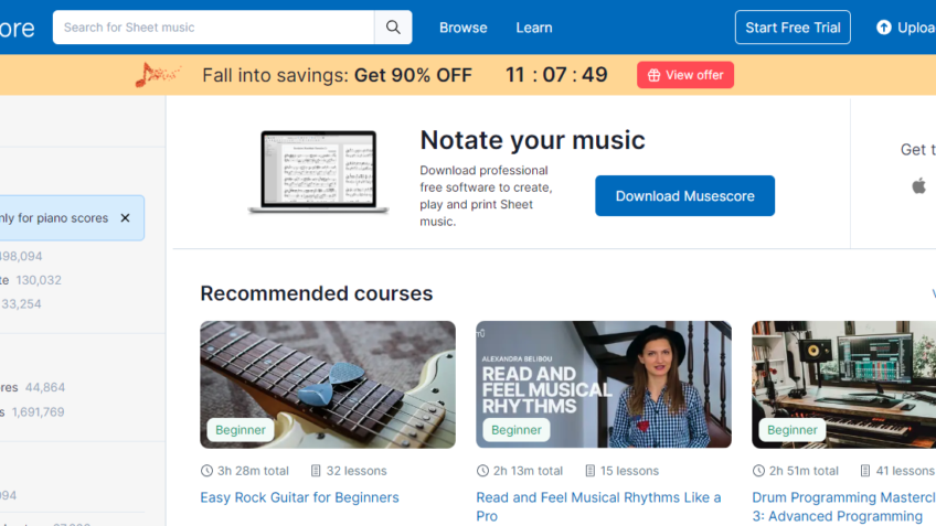 Musescore.com Review - Read Reviews And Share Your Experience!