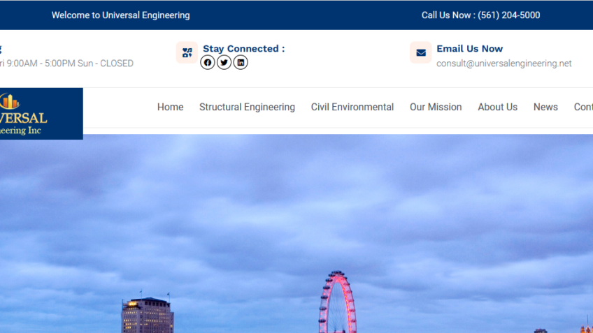 Universalengineering Review - Read Reviews and share your experience!